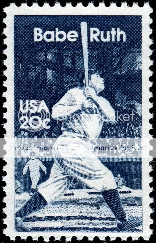 February 6th Was Babe Ruth's Birthday - Let's See Stamps - Stamp ...