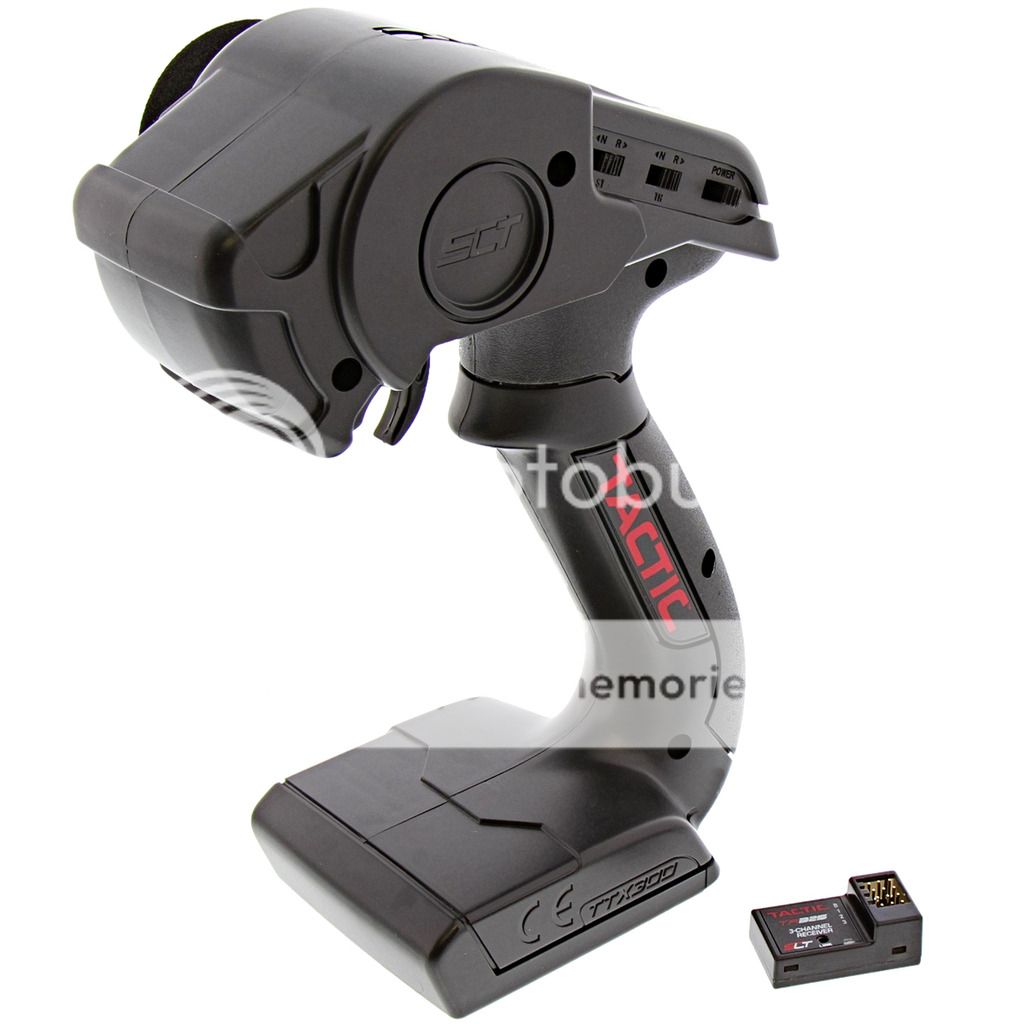 Axial SCX10 Honcho * TACTIC TTX300 3-CH SLT RADIO TRANSMITTER & TR325 ...